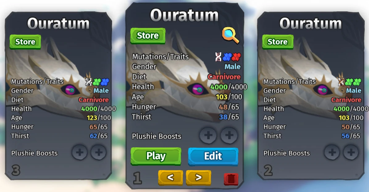 Selling Ouratum mutations | Fandom