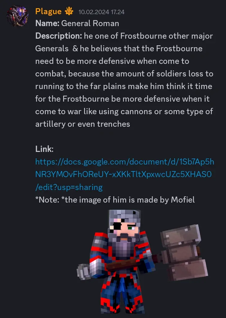 Ok but seriously, not the biggest Frostbourne fan but this guy looks ...