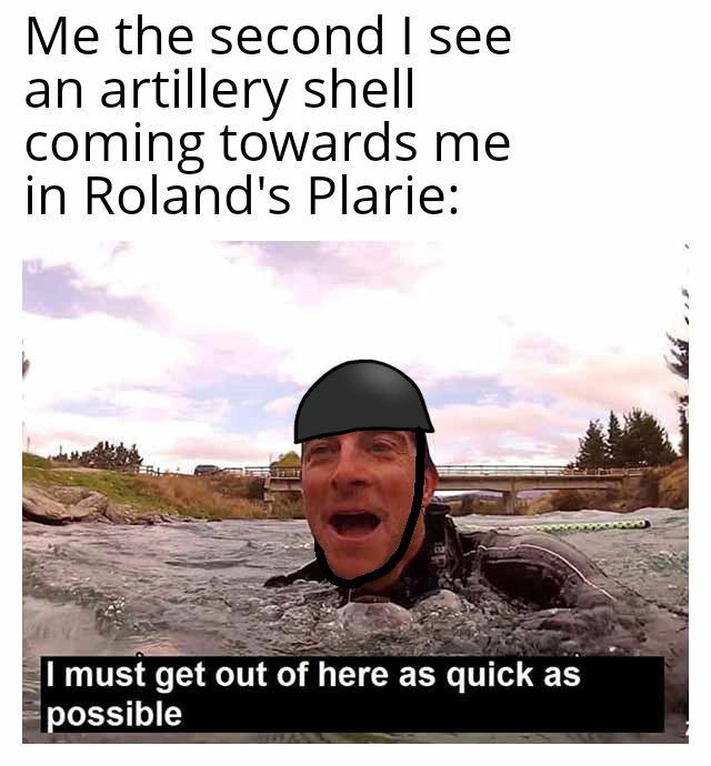 A meme based on the first time I played on Roland's Plarie | Fandom