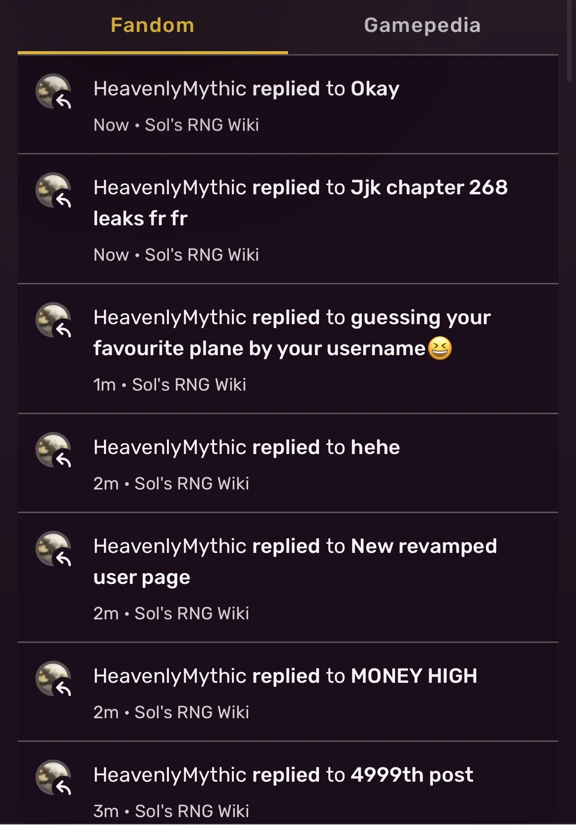 Heavenly is locking in ever since his return | Fandom