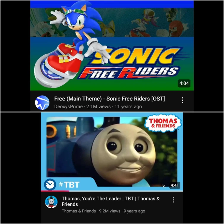 Fun fact: "Free" from Free Riders & "Thomas, You're The Leader" from Thomas share the same ...