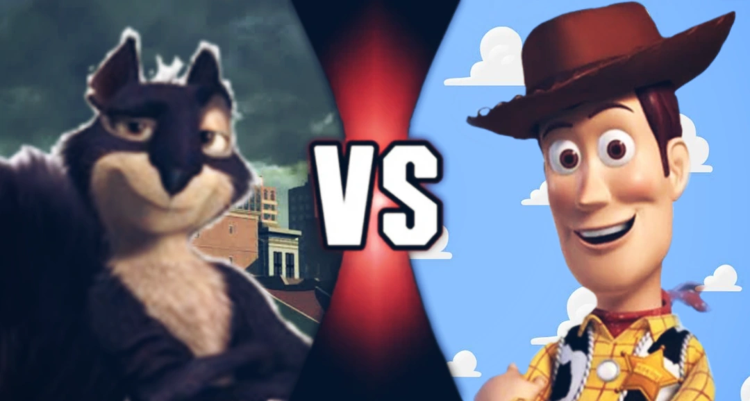 death battle surly vs woody (the nut job vs toy story) | Fandom