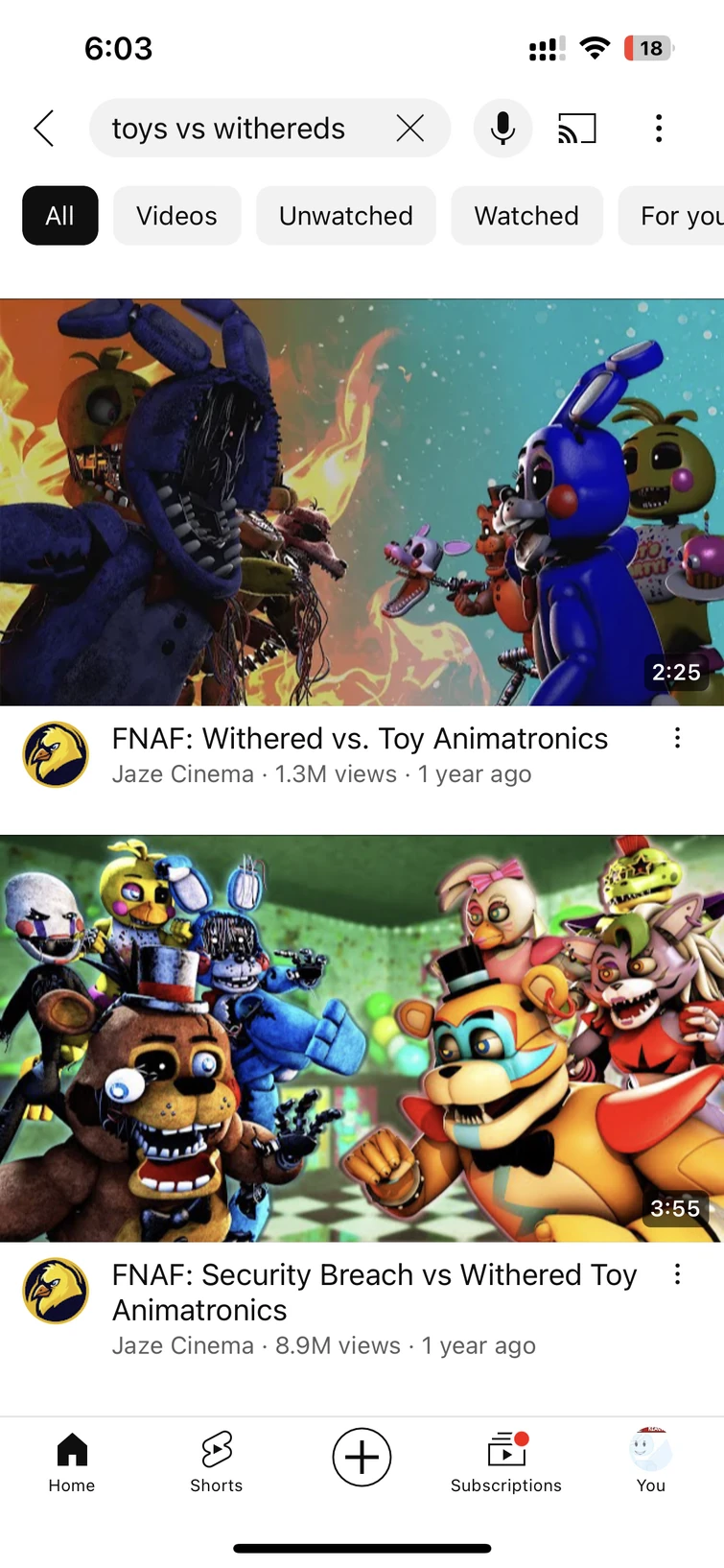 What’s your opinion on FNAF fights? | Fandom