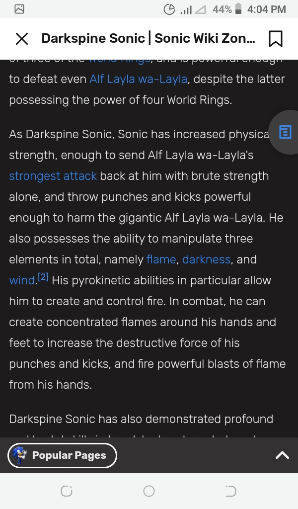 Darkspine Sonic, facts I didn't know... | Fandom