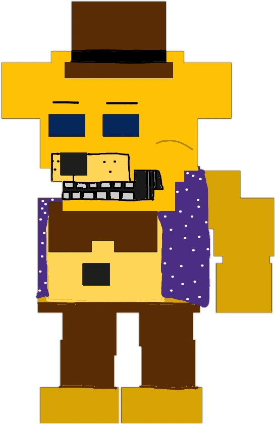 Fredbear & SpringBonnie sprite (+The Marionette) | Fandom