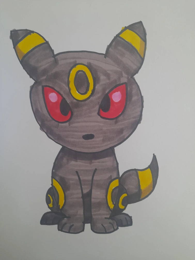 My drawing of Umbreon | Fandom