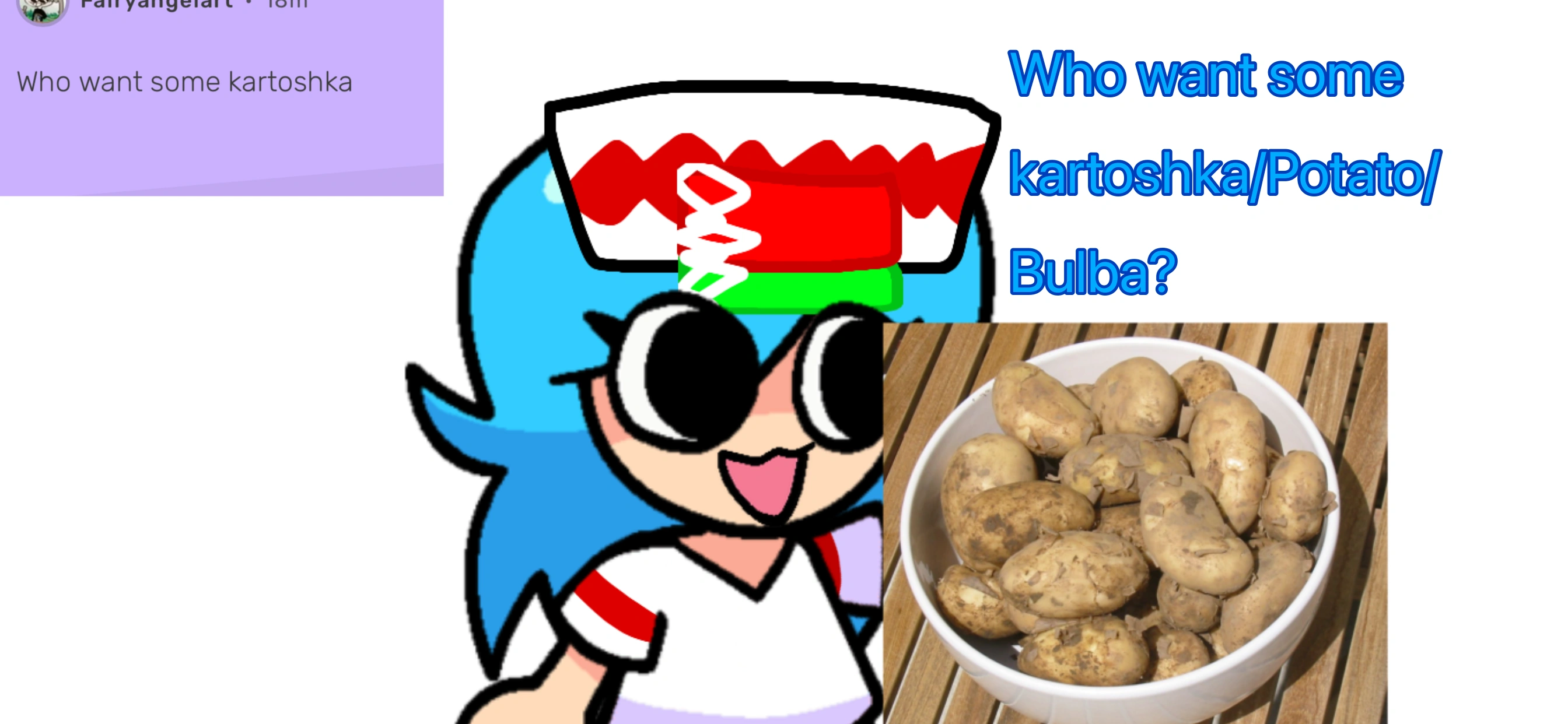Who is want some Kartoshka/Potato/Bulba? | Fandom