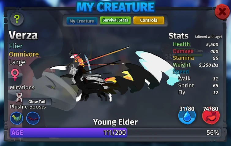 Glow Tail mutation pics | Fandom