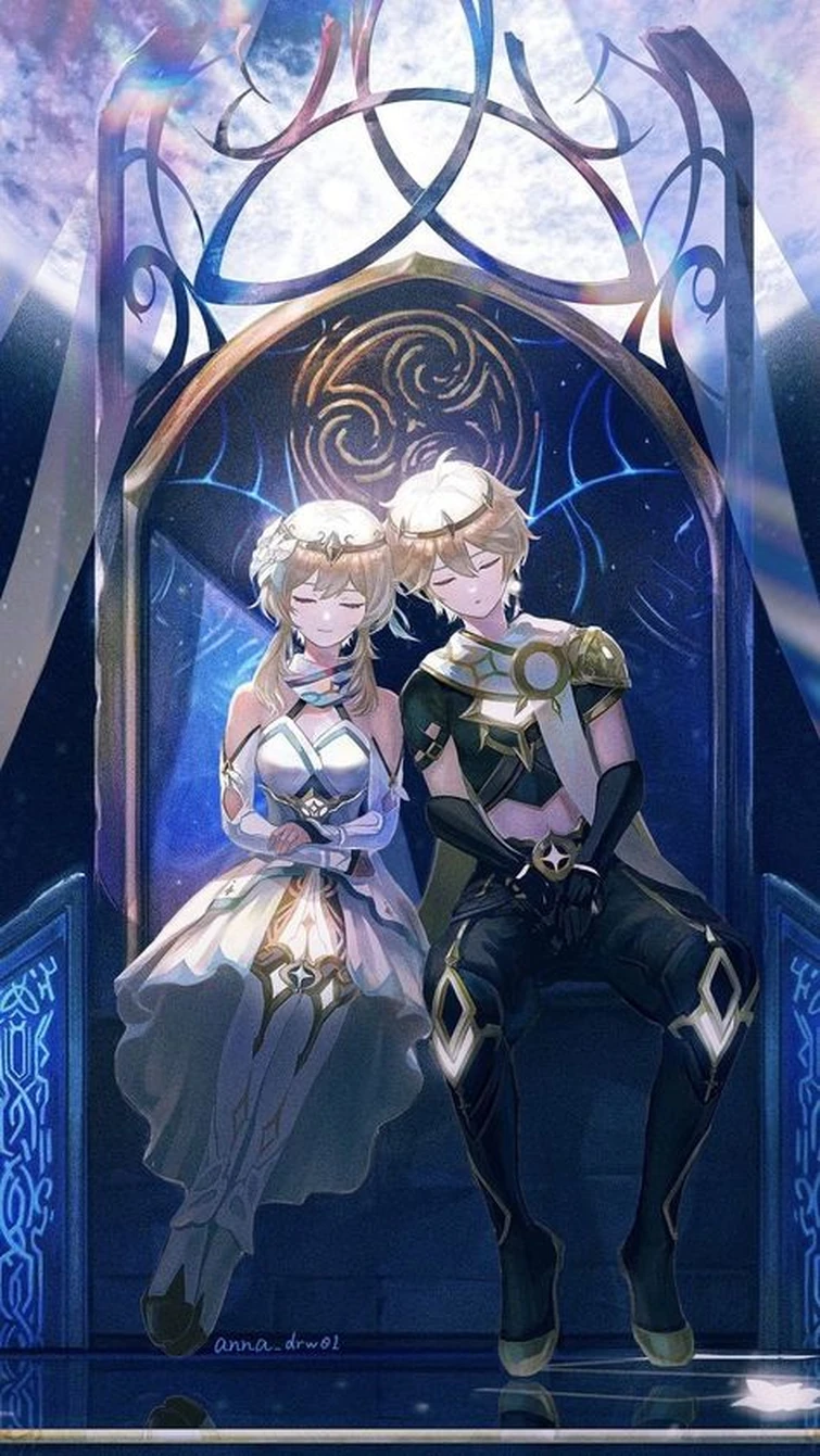 Requesting Aether and Lumine art!! | Fandom