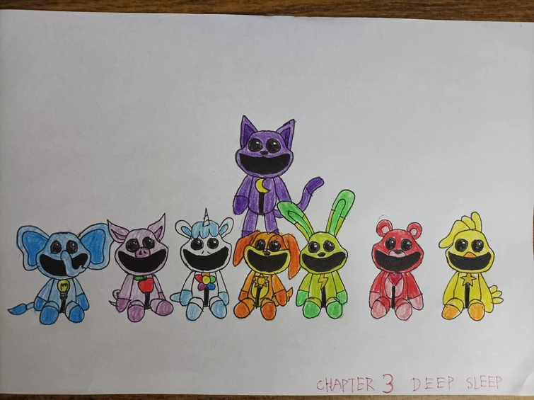 I drew Smiling Critters! | Fandom
