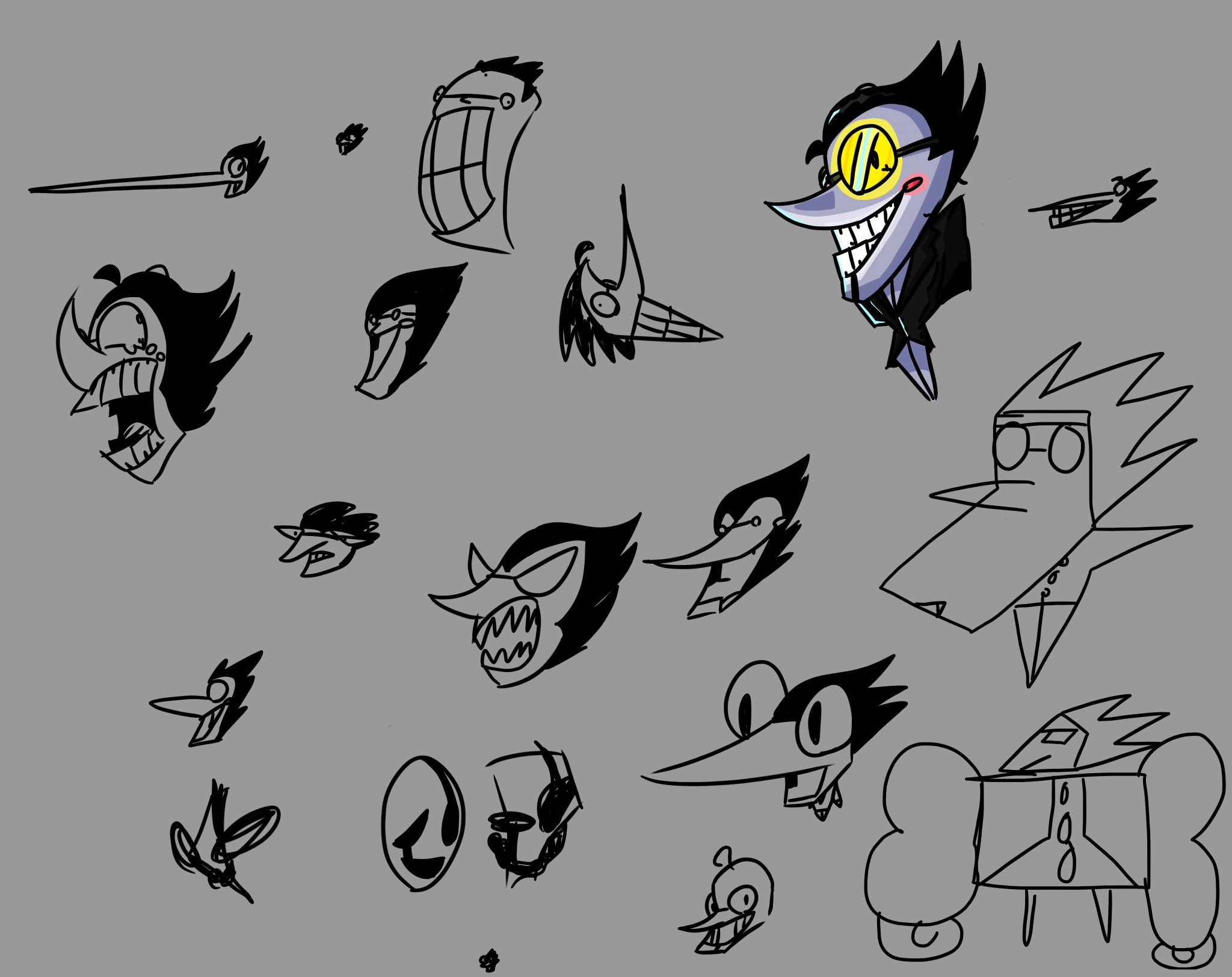 Spamton Doodles | Fandom