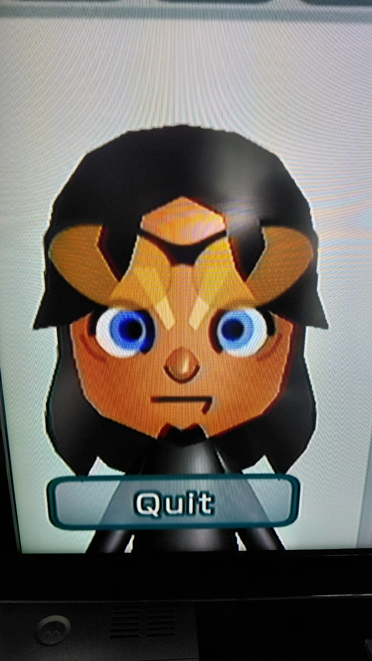 Here's a CPU Mii I made at my grandma's house. | Fandom
