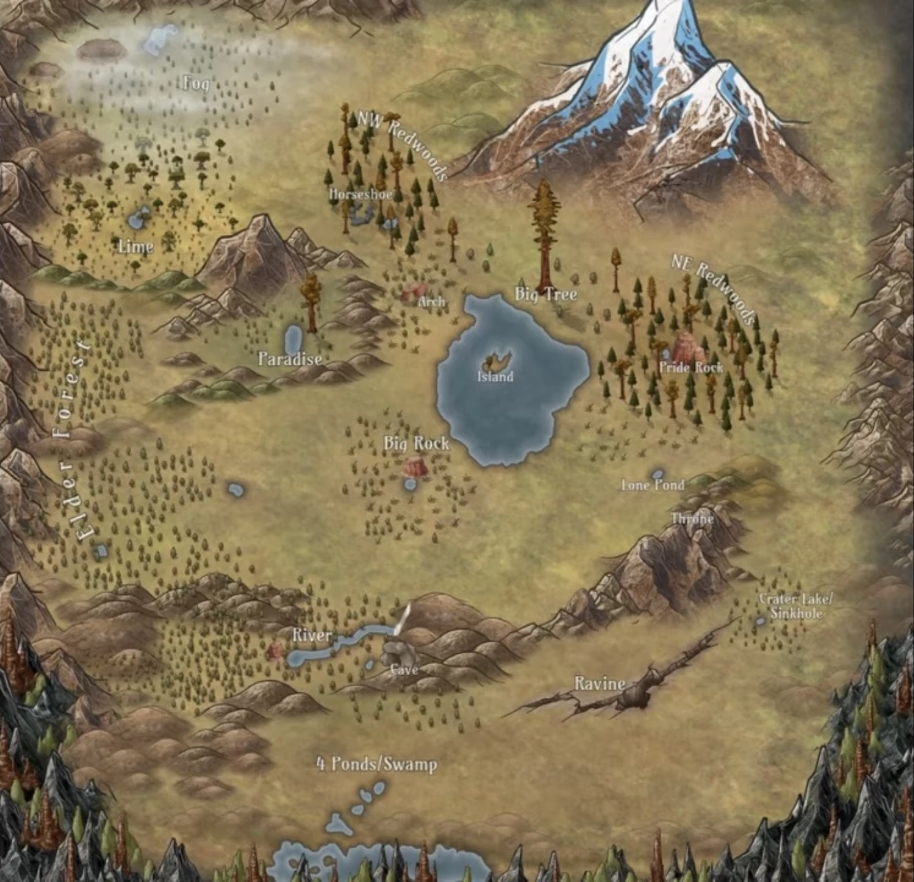 I need someone to help figure out locations for the clans for my ...