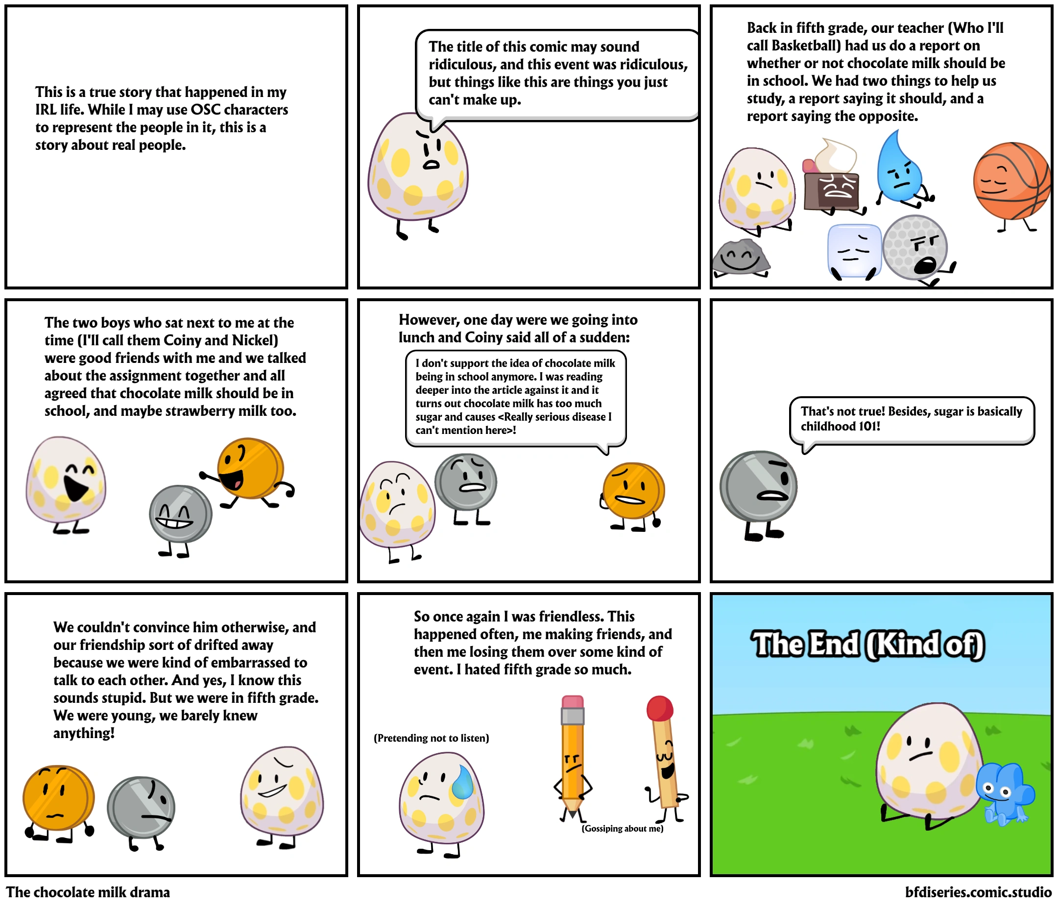 Weird story telling thing but with OSC characters | Fandom