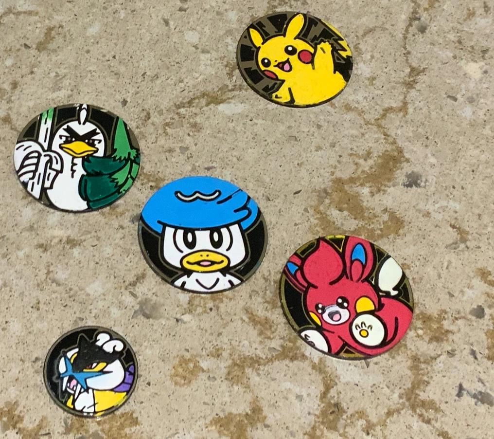 Painting Poké-coins! | Fandom