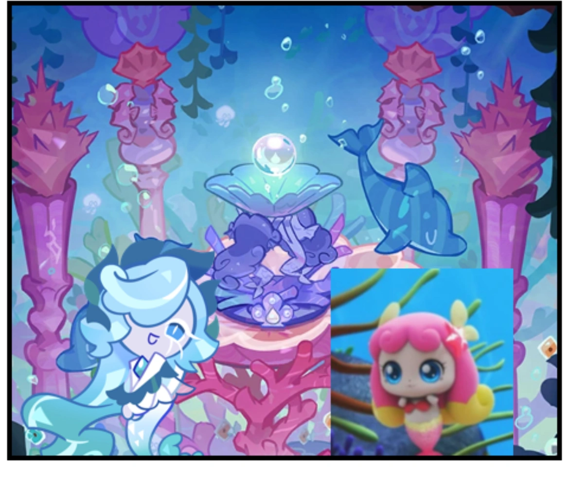 Aquamarine cookie meets Splashping | Fandom
