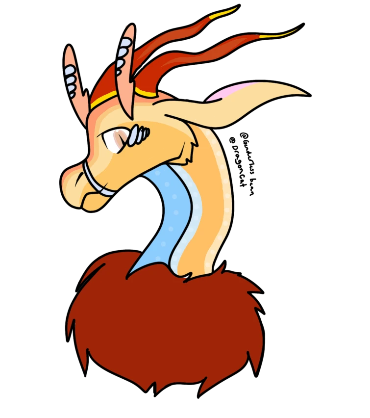 Created my OC Gold using Dragoncat61's amazing fluffy silkwing base ...