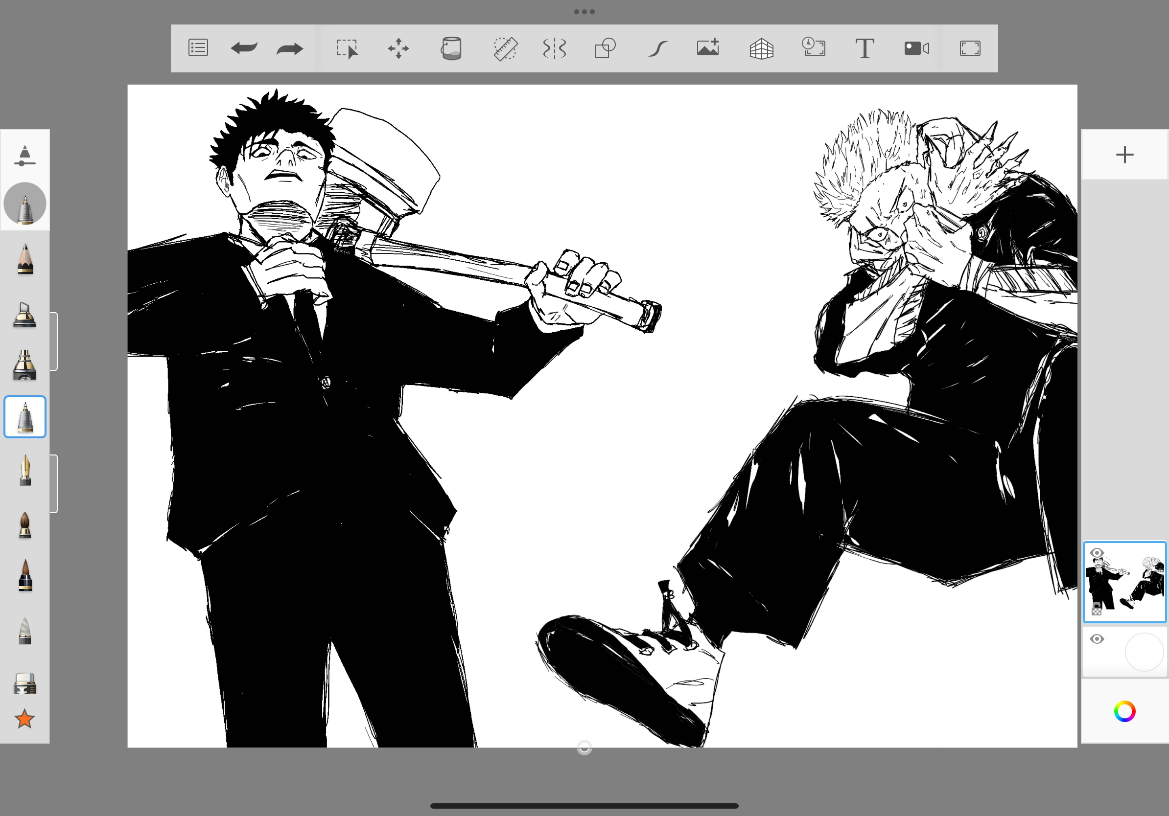 Yuji and Higuruma Drawing | Fandom