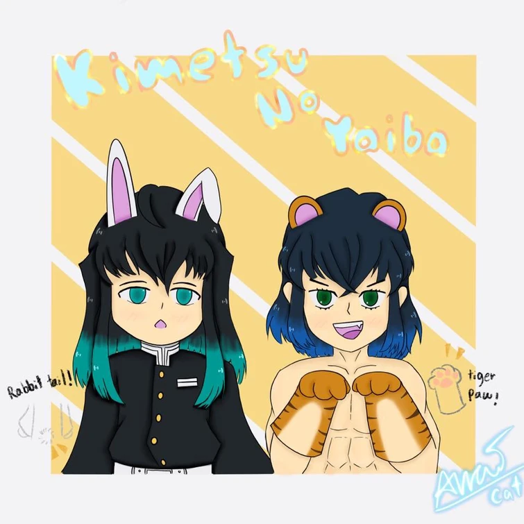 Muichiro and Inosuke fan art | Fandom