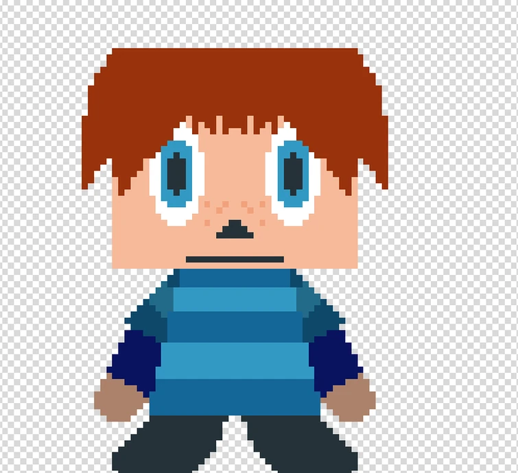 pixelart of the boy guest from SC | Fandom
