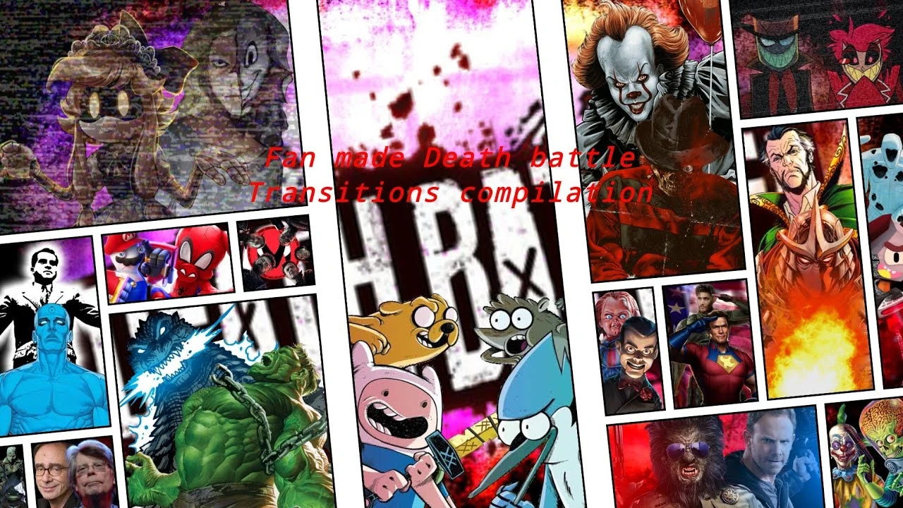 MY DEATH BATTLE FAN TRANSITIONS/END CLIPS COMPILATION | Fandom