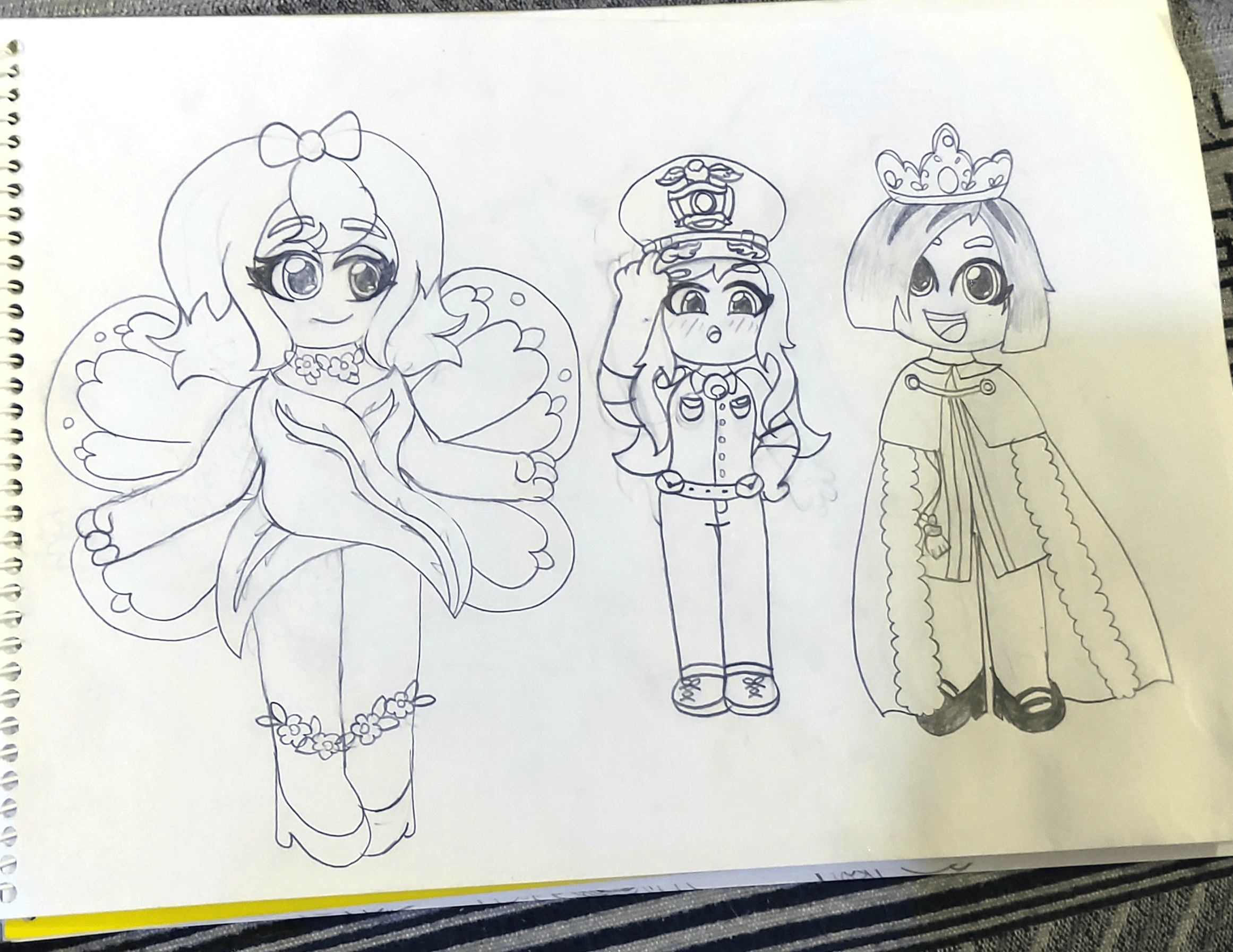Alright, here are all of the humanized version of the 3 cats from ...
