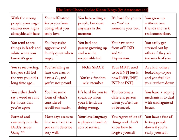 Kin Bingo 2 | CRK | Fandom