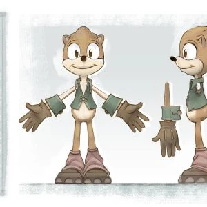 i found an old Sonic Boom Justin beaver disign | Fandom