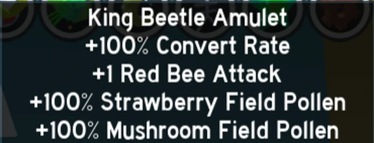 The (almost) perfect red king beetle amulet | Fandom