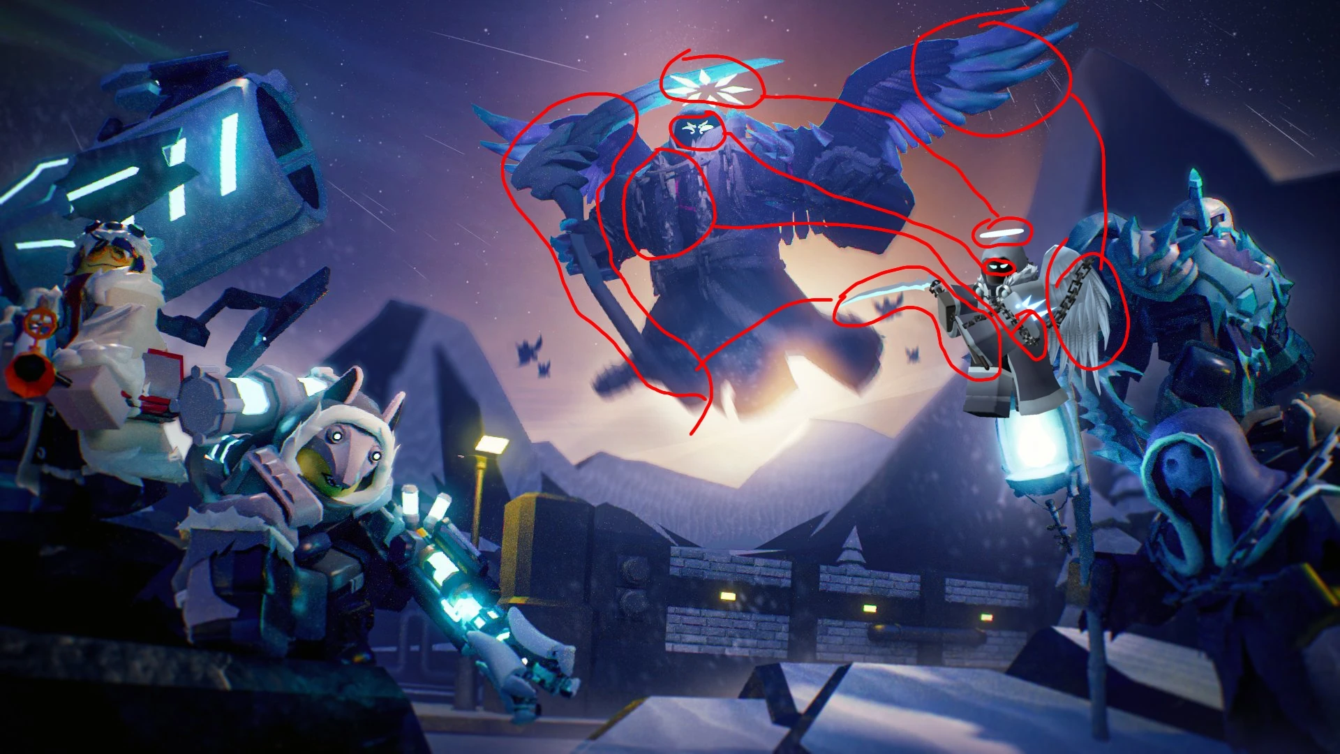 Guys i think the new event's boss is frost spirit | Fandom