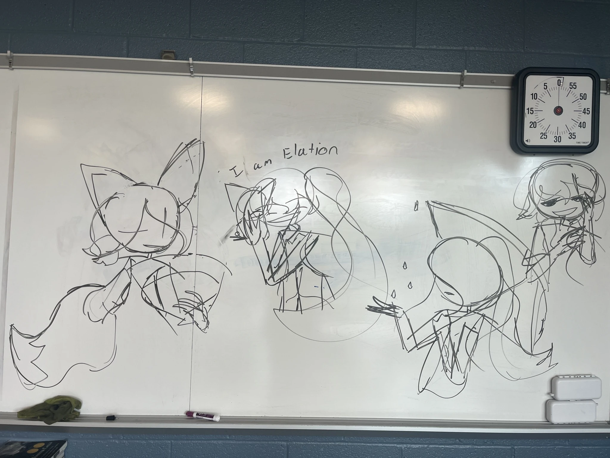 Some HSR Characters on my school whiteboard | Fandom