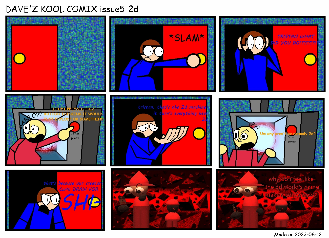 DAVE'Z KOOL COMIX. Issue's 6 & 7 | Fandom