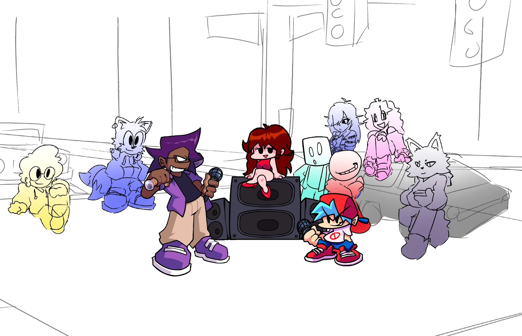 Funkipedia Funkin BG concept | Fandom