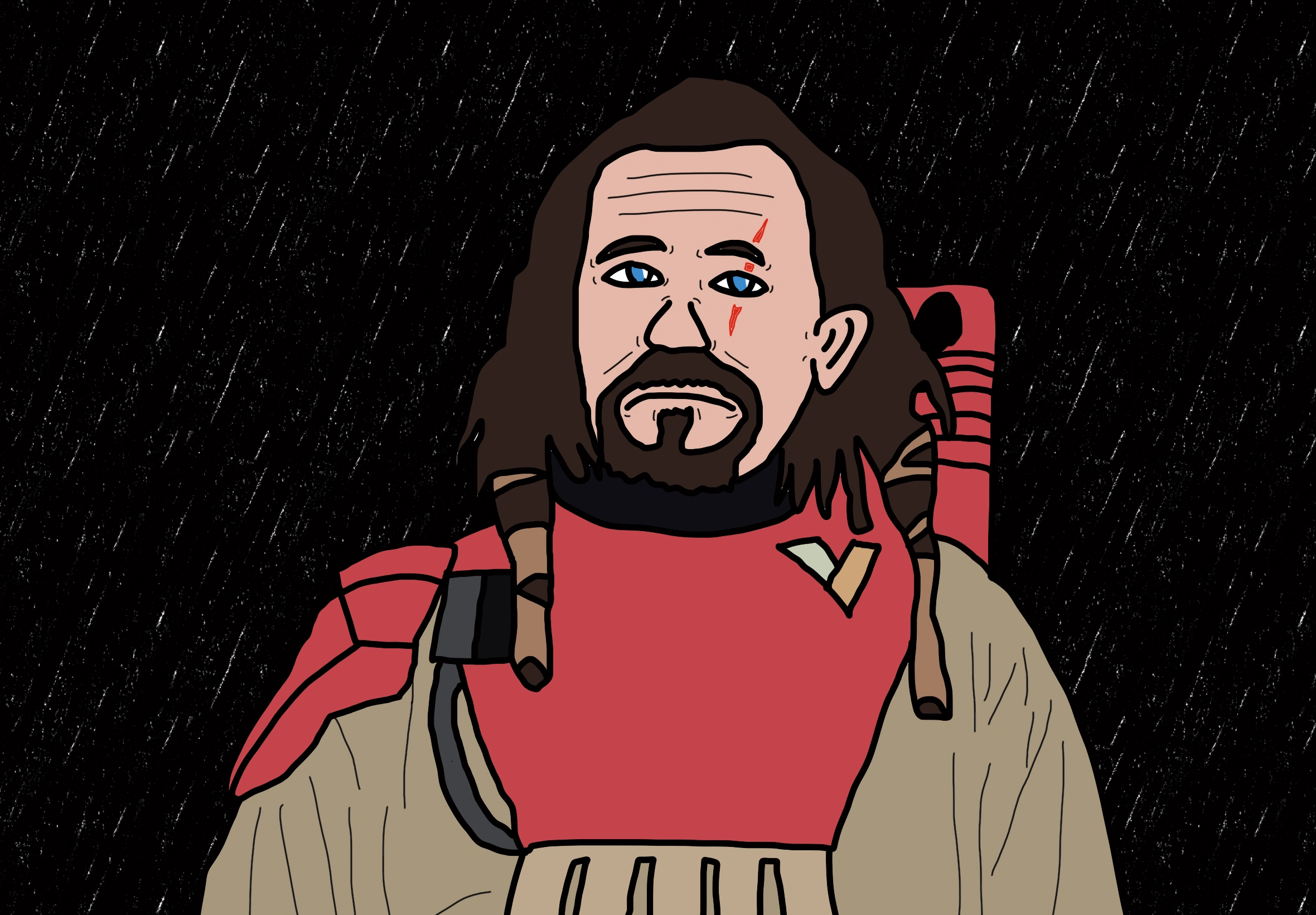 Ok I drew Baze Malbus | Fandom