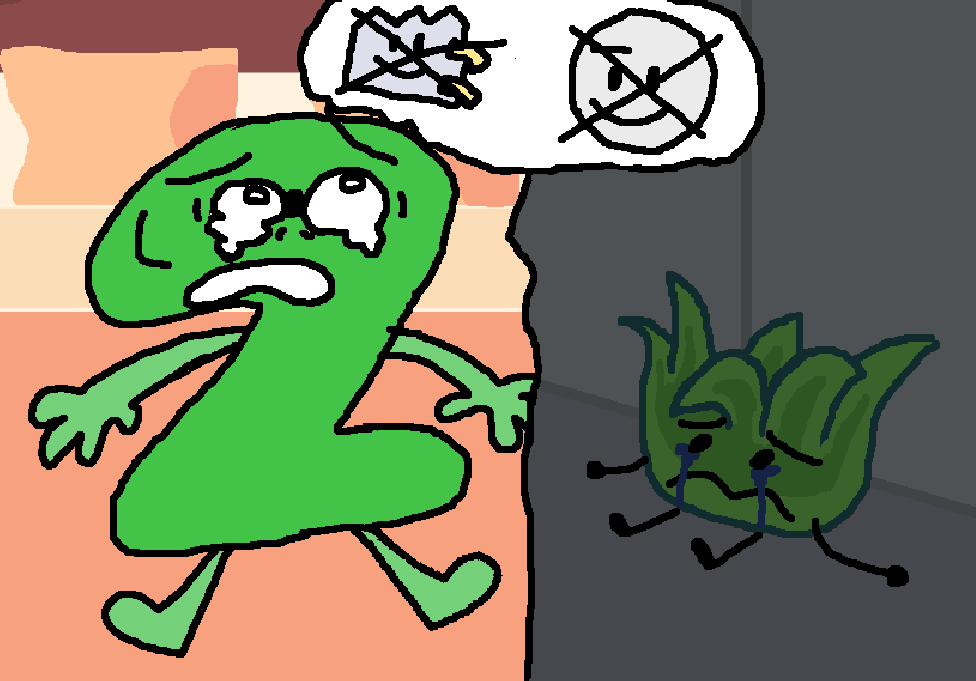 two green character being sad :( (and why so) | Fandom