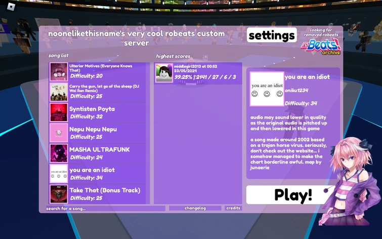 Discuss Everything About Robeats Wiki | Fandom