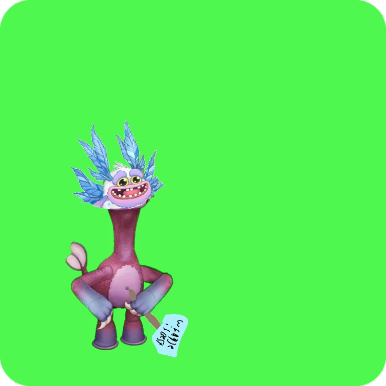 Thrumble in green screen (edited whatever you wanted) | Fandom