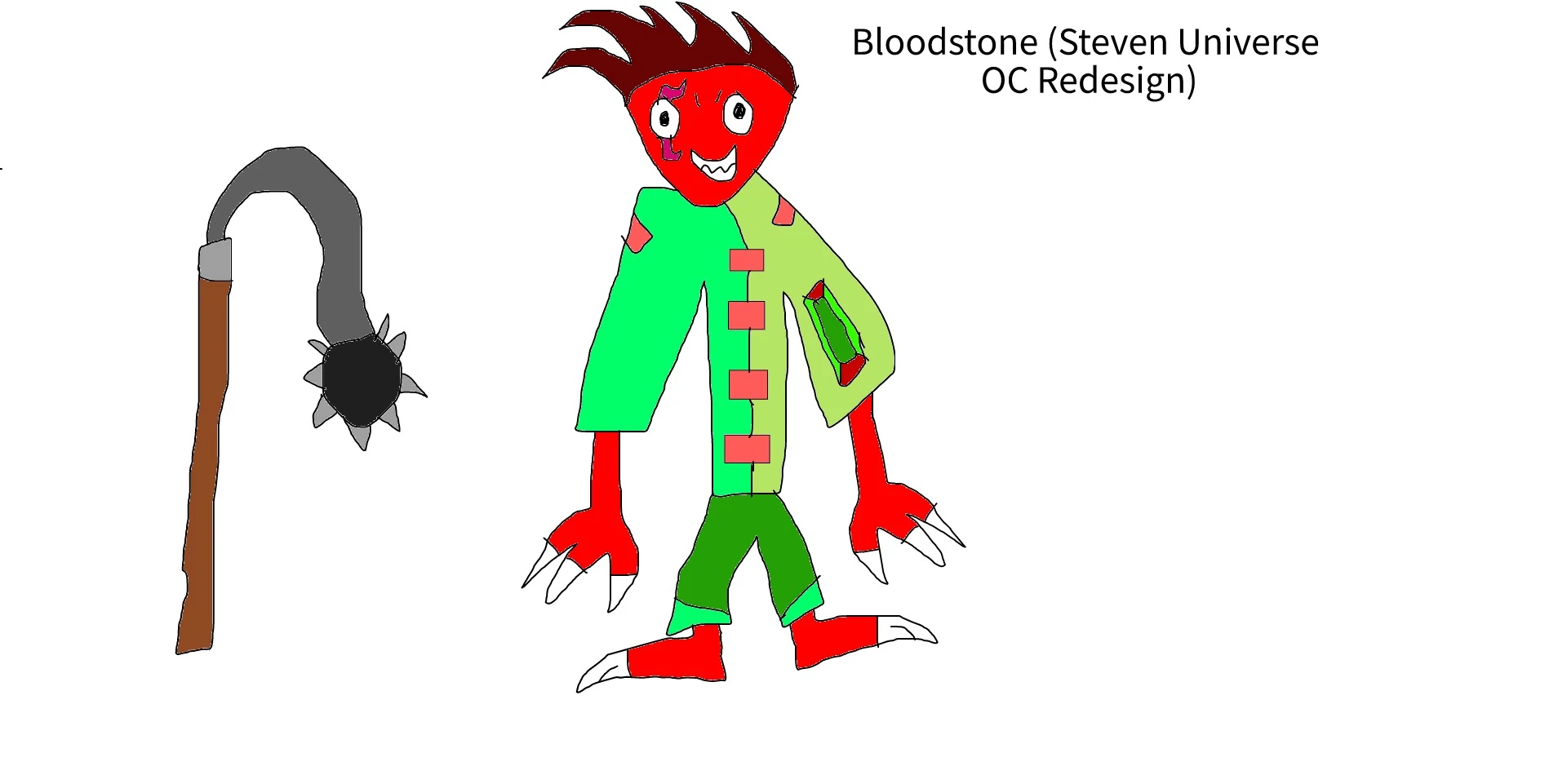 Bloodstone (Steven Universe OC Redesign/Revamp) | Fandom