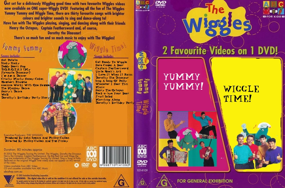 Wiggle Time! And Yummy Yummy DVD With The Original Versions | Fandom