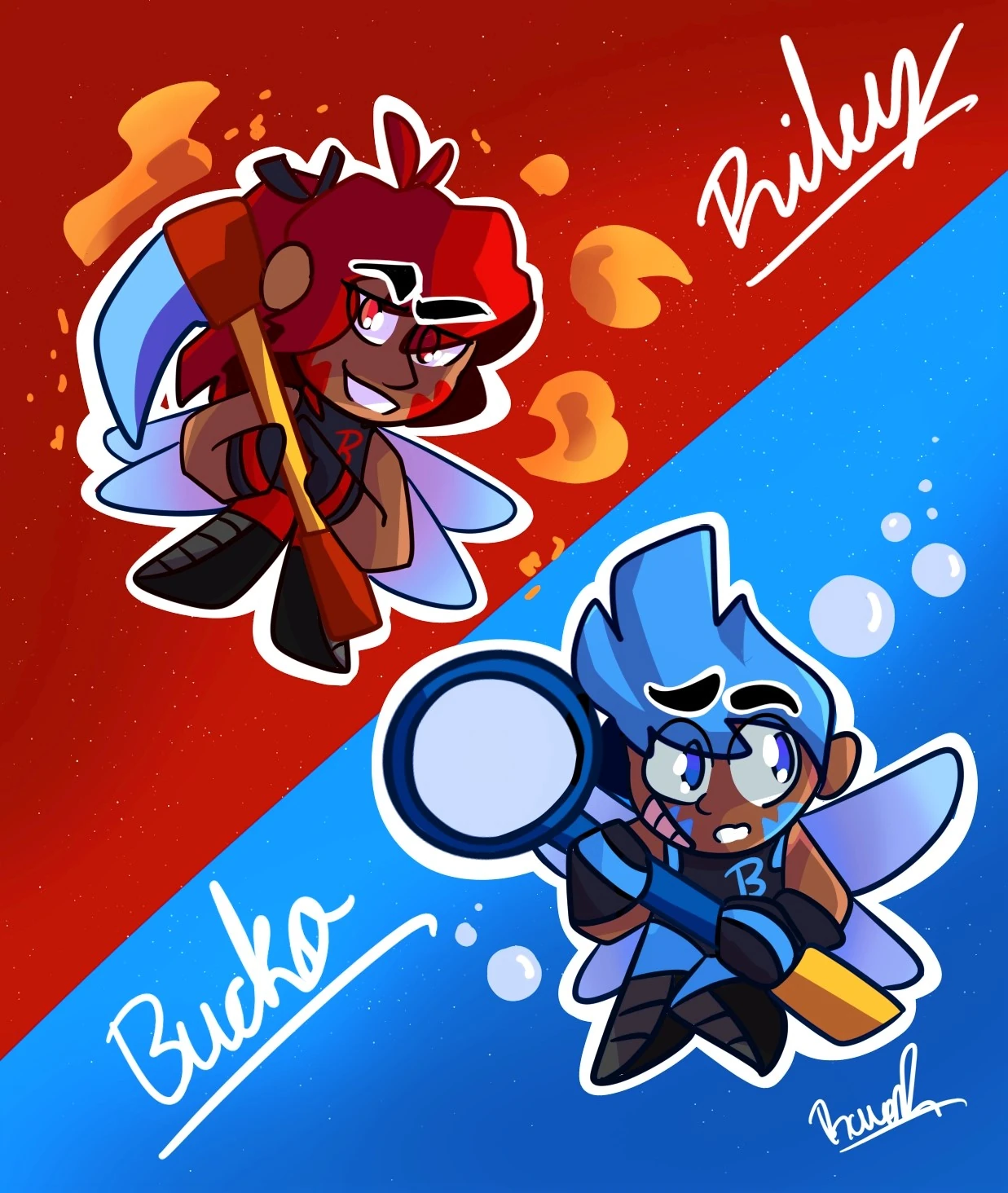 Bucko & Riley | Fandom