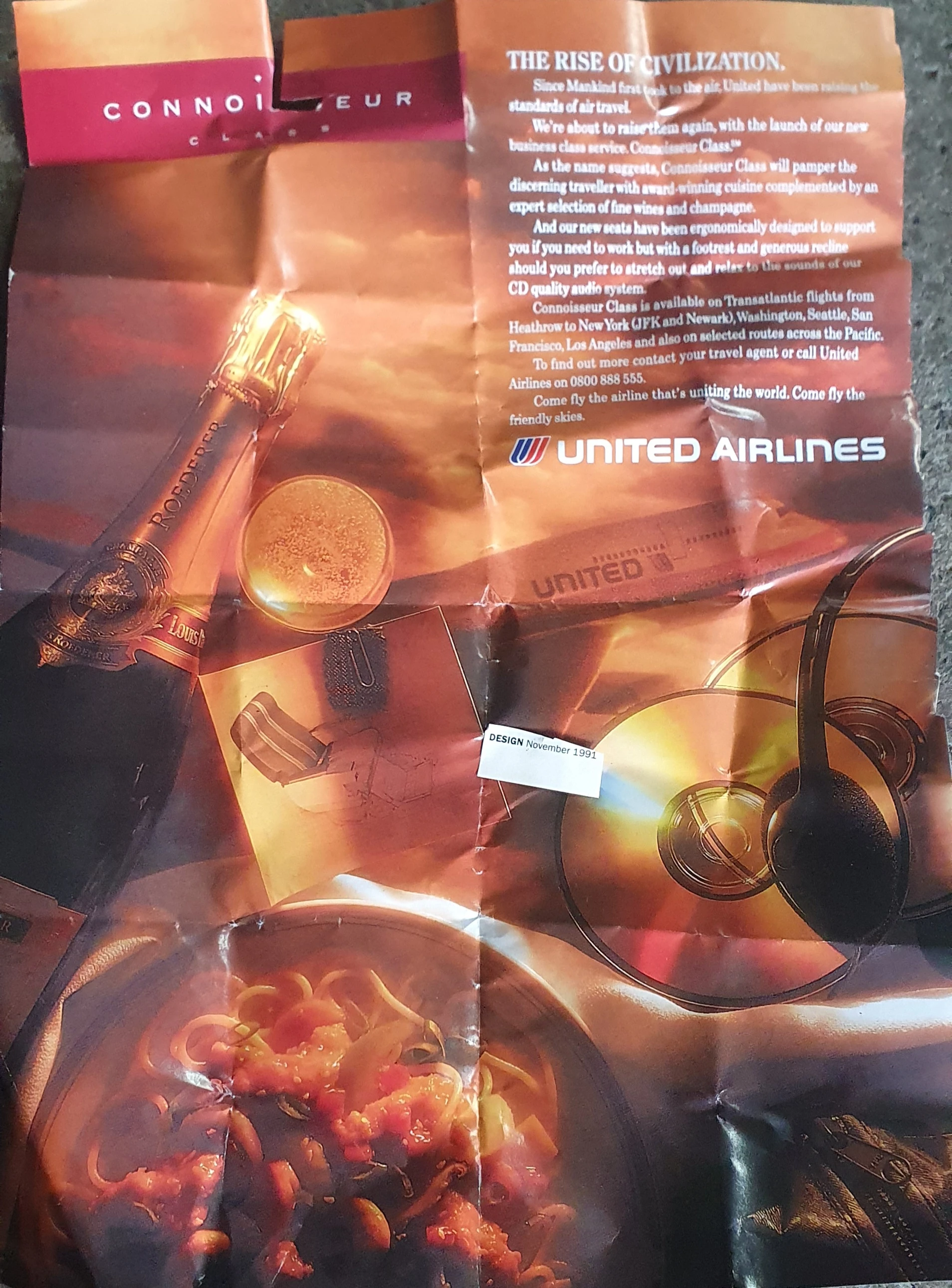 1991 United Airlines advertisement | Fandom