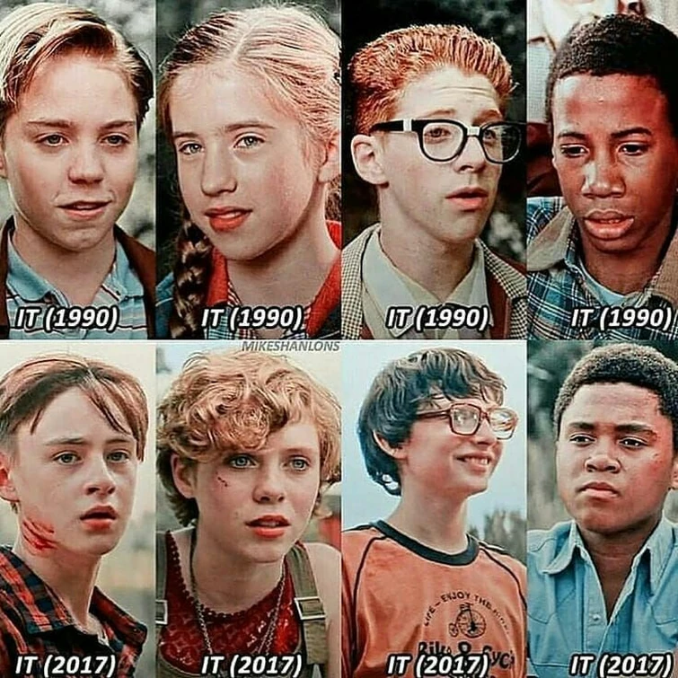 IT movie cast 1990 vs. 2017 | Fandom