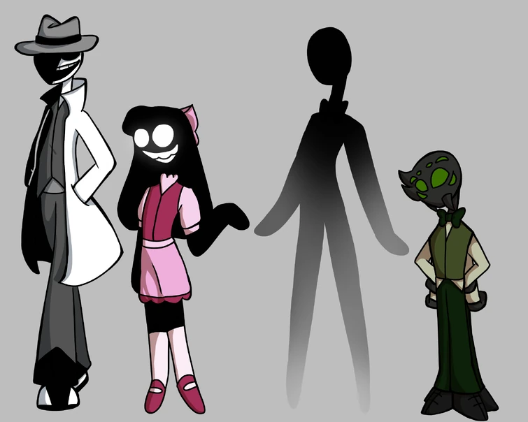 Hi, I drew humanoid versions of most of the Doors entities excluding ...