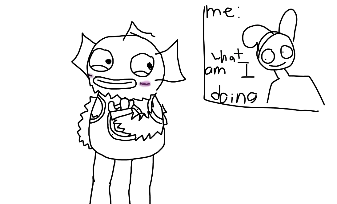 Bellowfish drawn in Kleki | Fandom