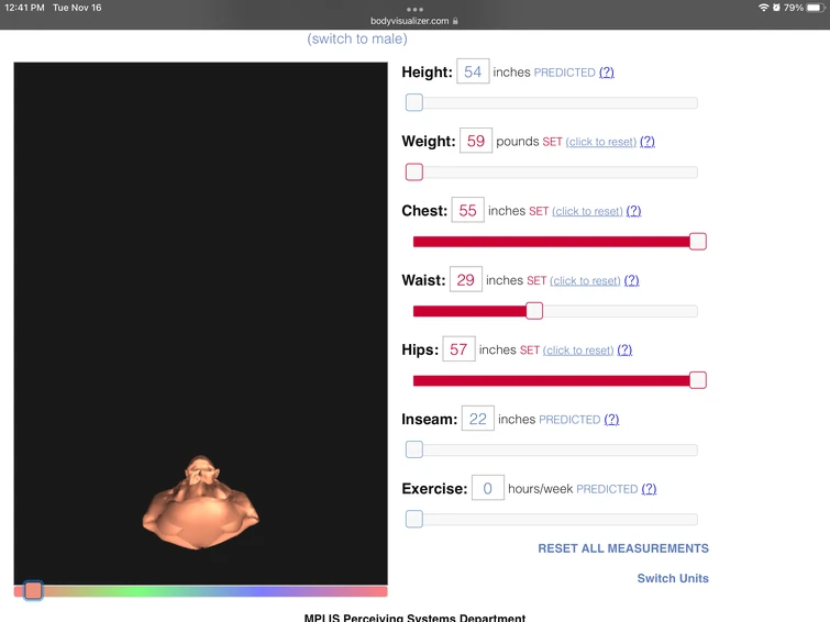 I made a literal PUDDLE in body visualizer | Fandom