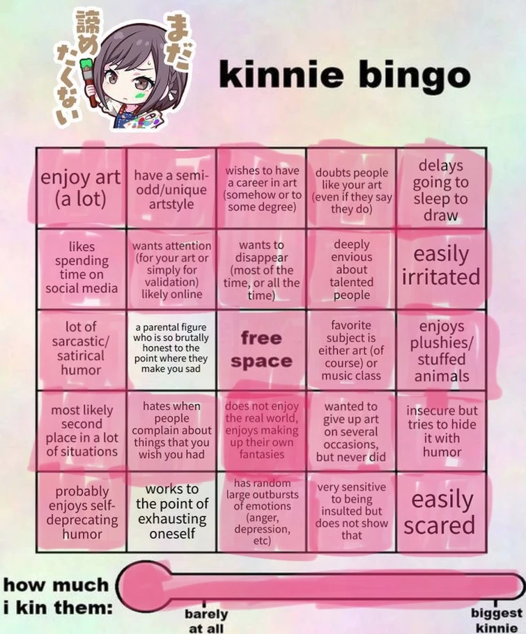 Kinnie bingos w my kins 😻🫶 | Fandom