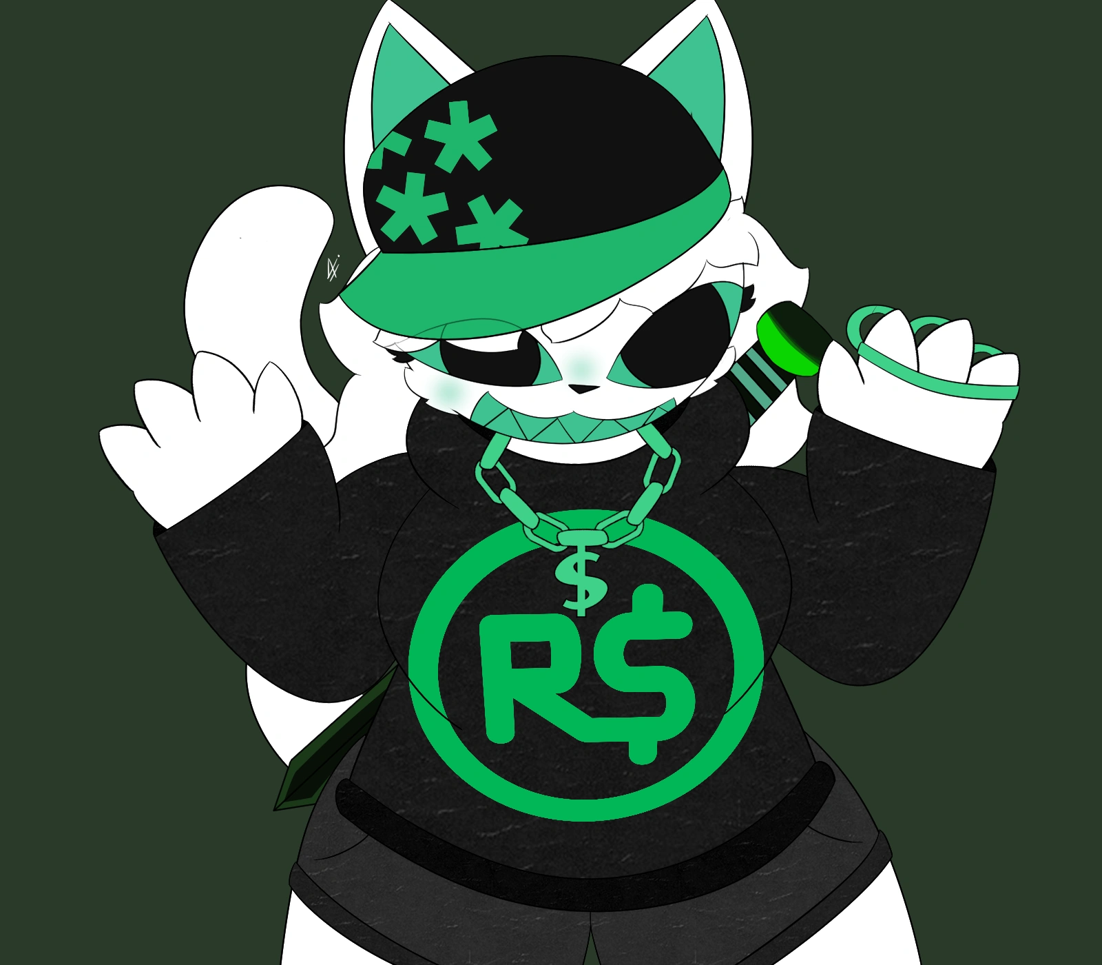 An amazing person named CamilaOfPies drew this art of me on the DOD ...