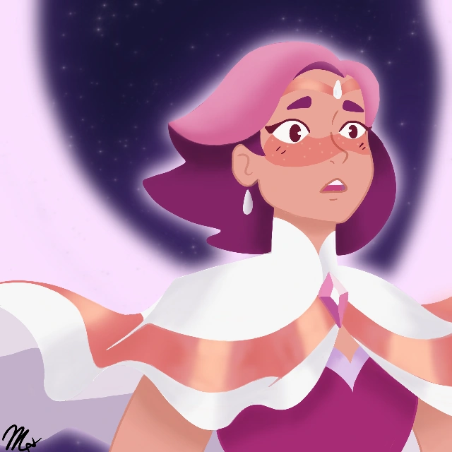 I made this fan art of glimmer ️ | Fandom