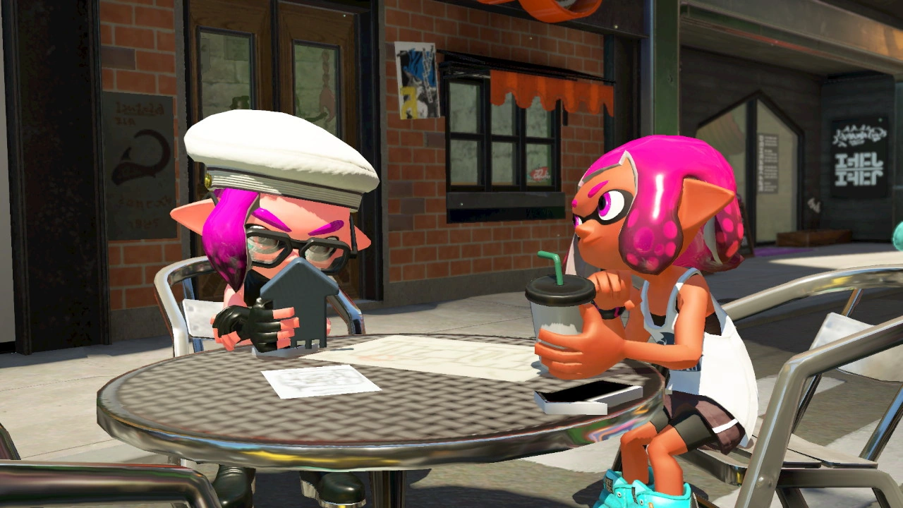 I took some pics with a splat 2 woomy amiibo | Fandom