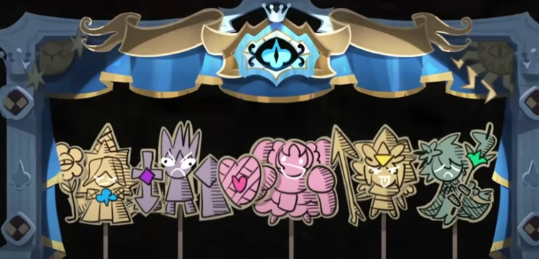 give me your ocs and i'll draw them in shadow milk cookie's puppet ...